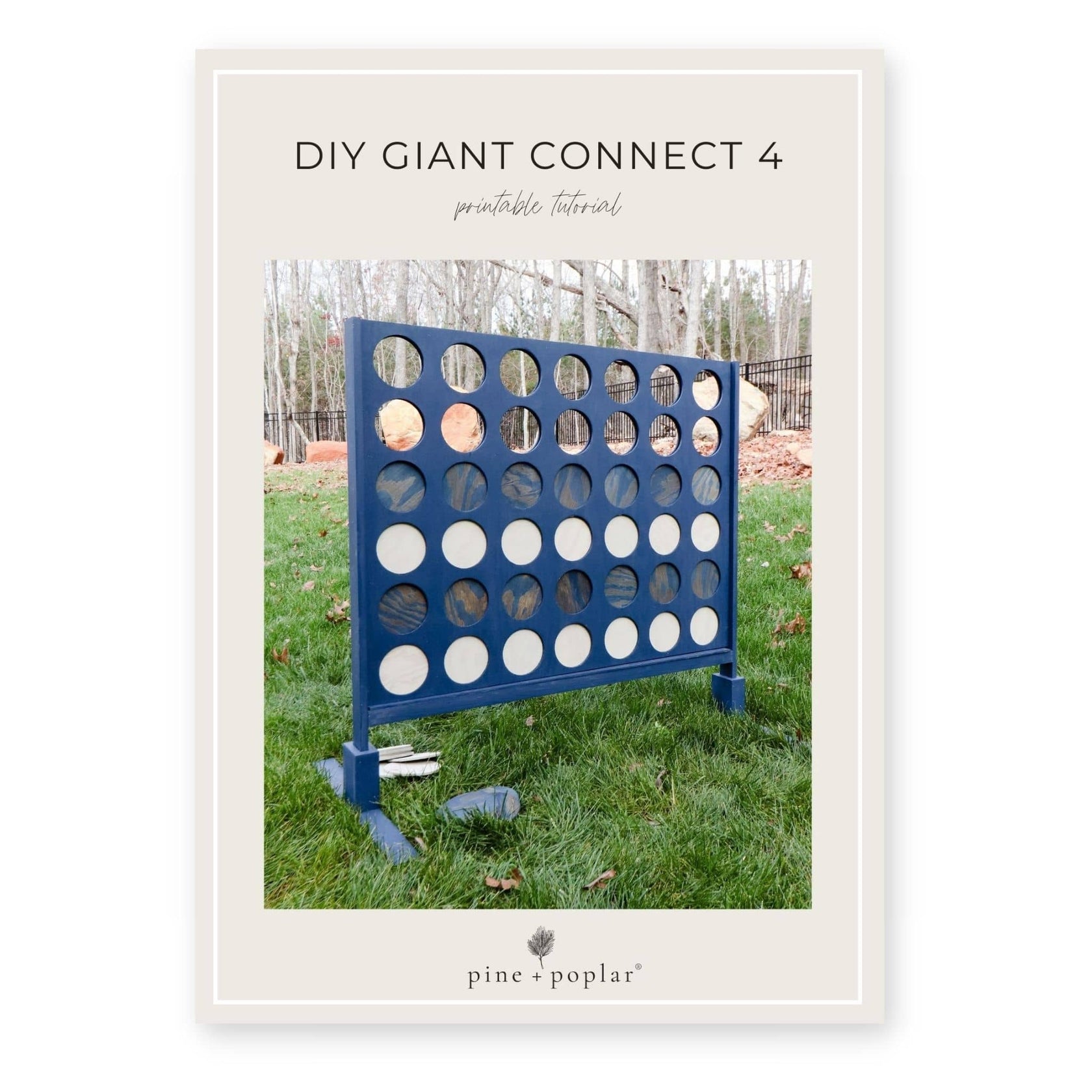 DIY Outdoor Games Bundle – Pine and Poplar