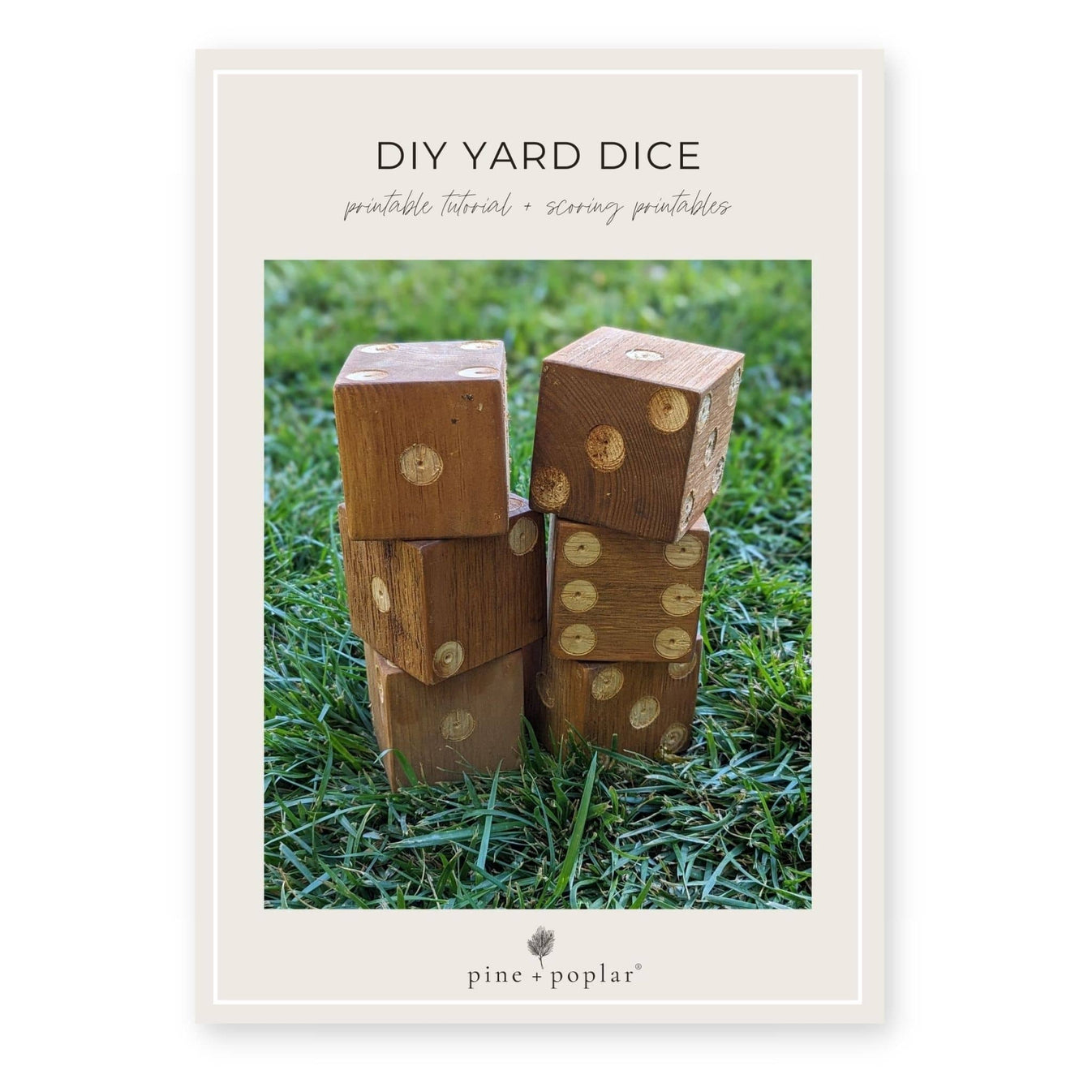 DIY Outdoor Games Bundle – Pine and Poplar