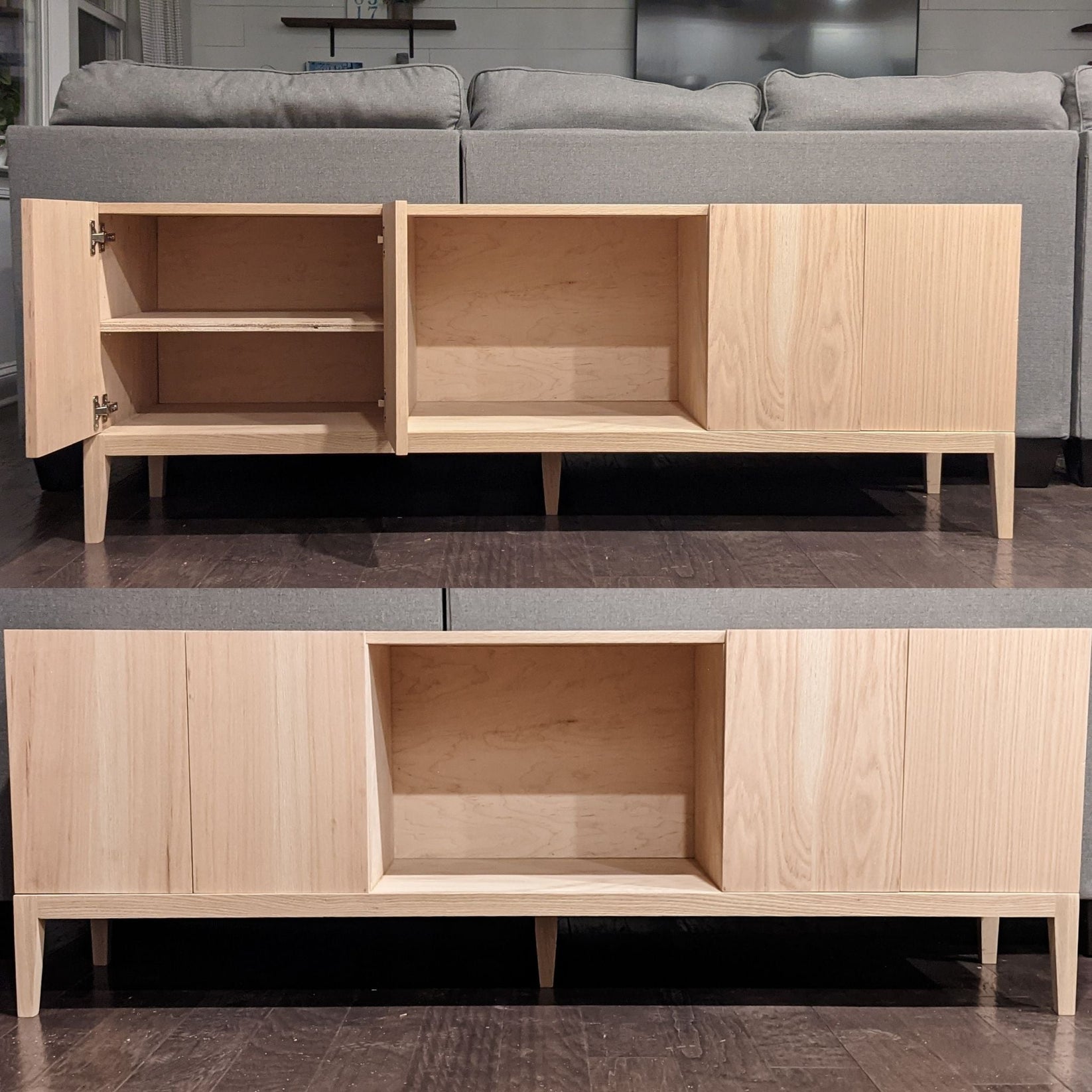 Modern TV Console Printable Plans – Pine and Poplar