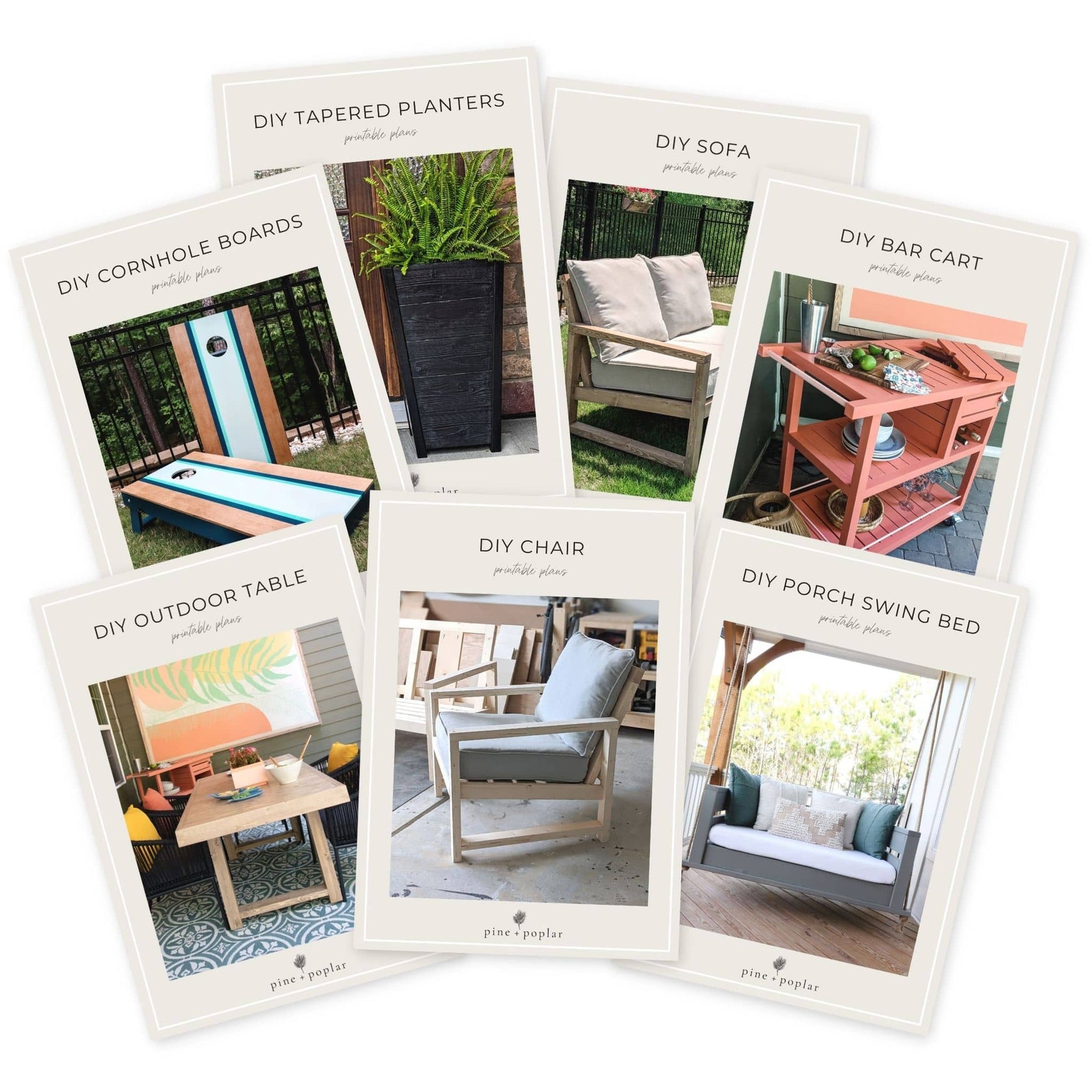 Outdoor Project Bundle – Pine and Poplar
