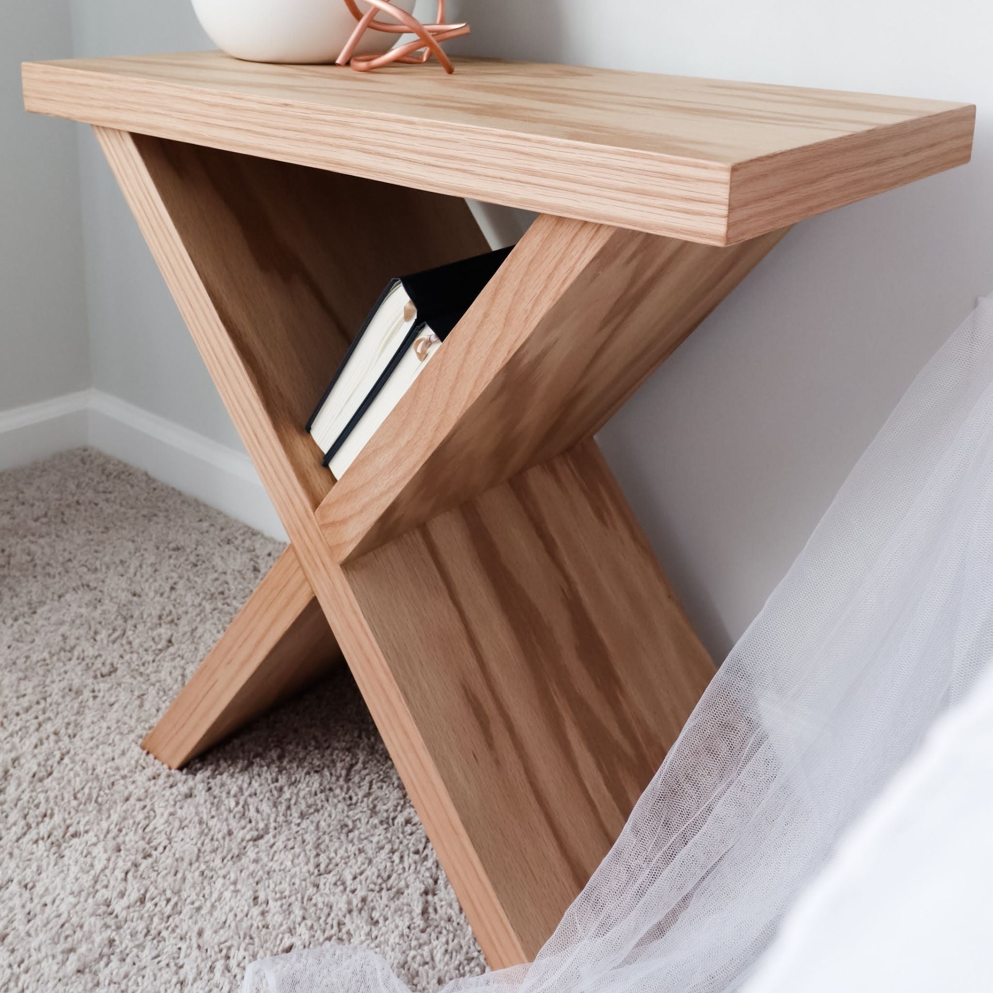 X-Side Table Printable Plans – Pine and Poplar